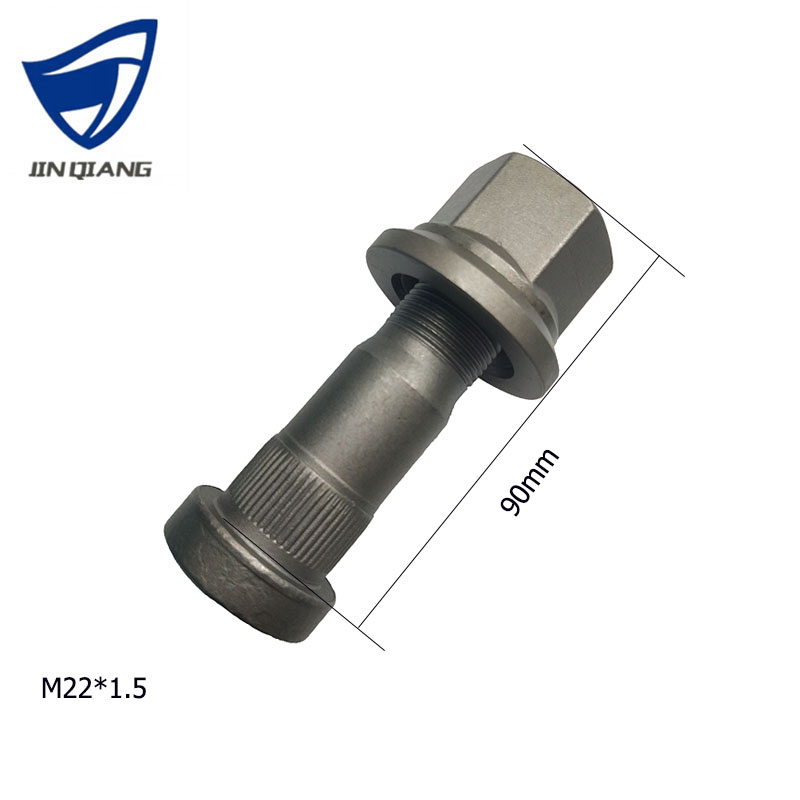 Carbon Steel Hex Head Bolts Grade 10.9 Grey Phosphate Wheel Hub Bolt ...