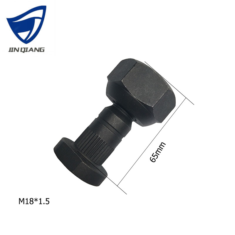 Chinese Steady Quality Front 65mm M18x1.5 bolt Truck Wheel Hub Bolt ...